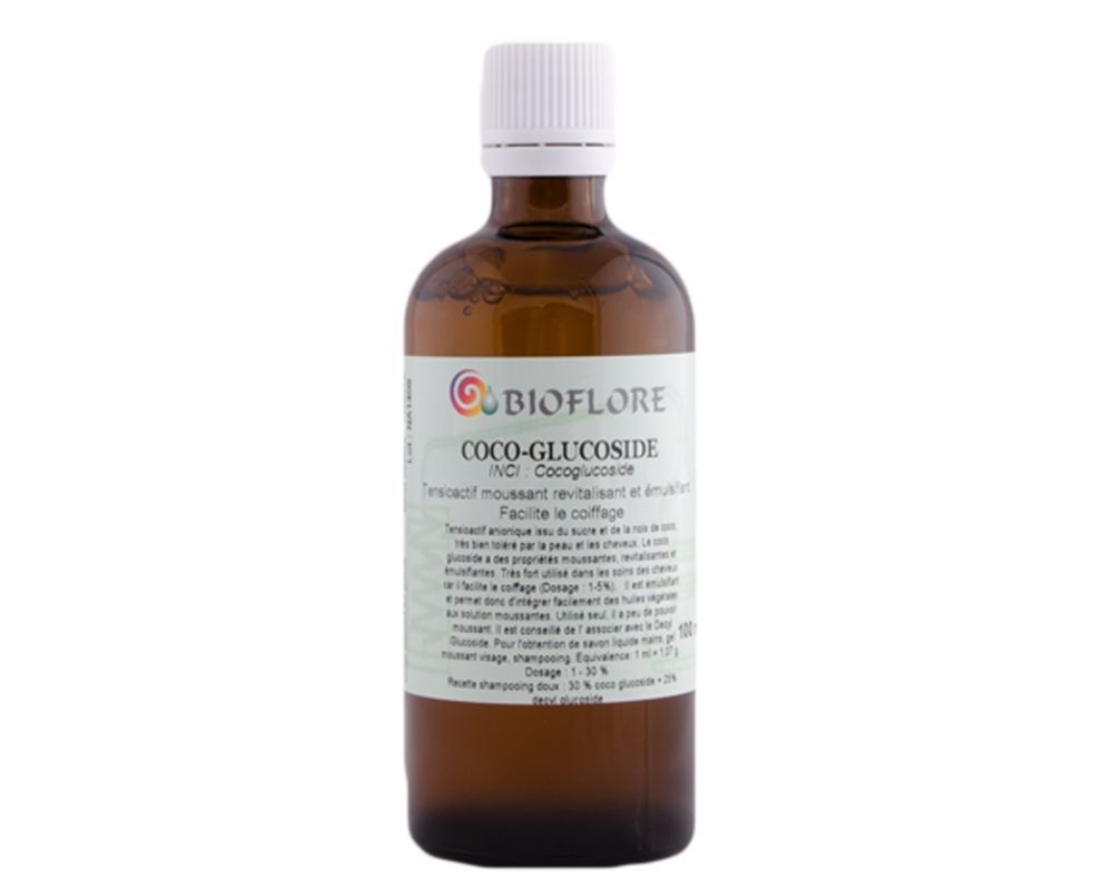 Tensioactif Coco-glucoside - Bioflore - 100 ml