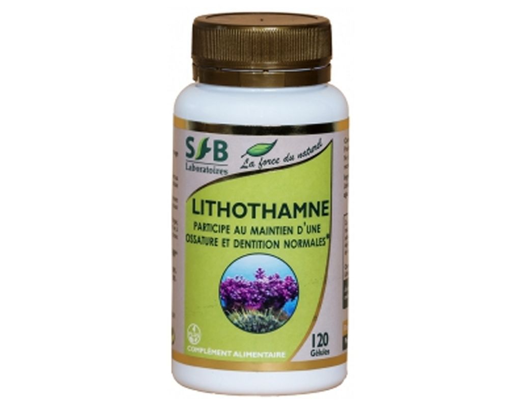 Lithothamne (120 capsules of 400 mg) SFB Laboratories