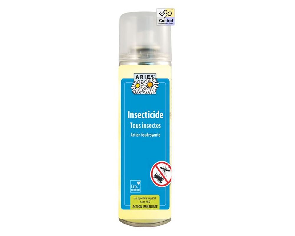 Insecticide tous insectes - Action foudroyante - Aries - 200 ml