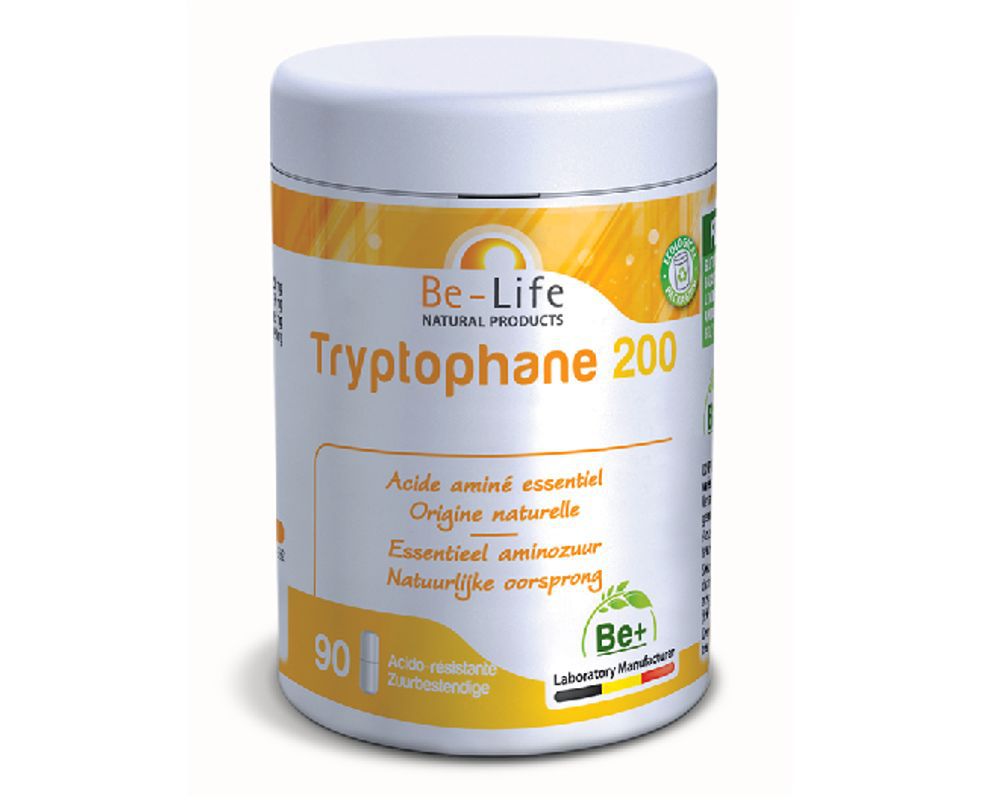 Complément alimentaire Acide aminé : Tryptophane 200 (90 gélules) - be ...