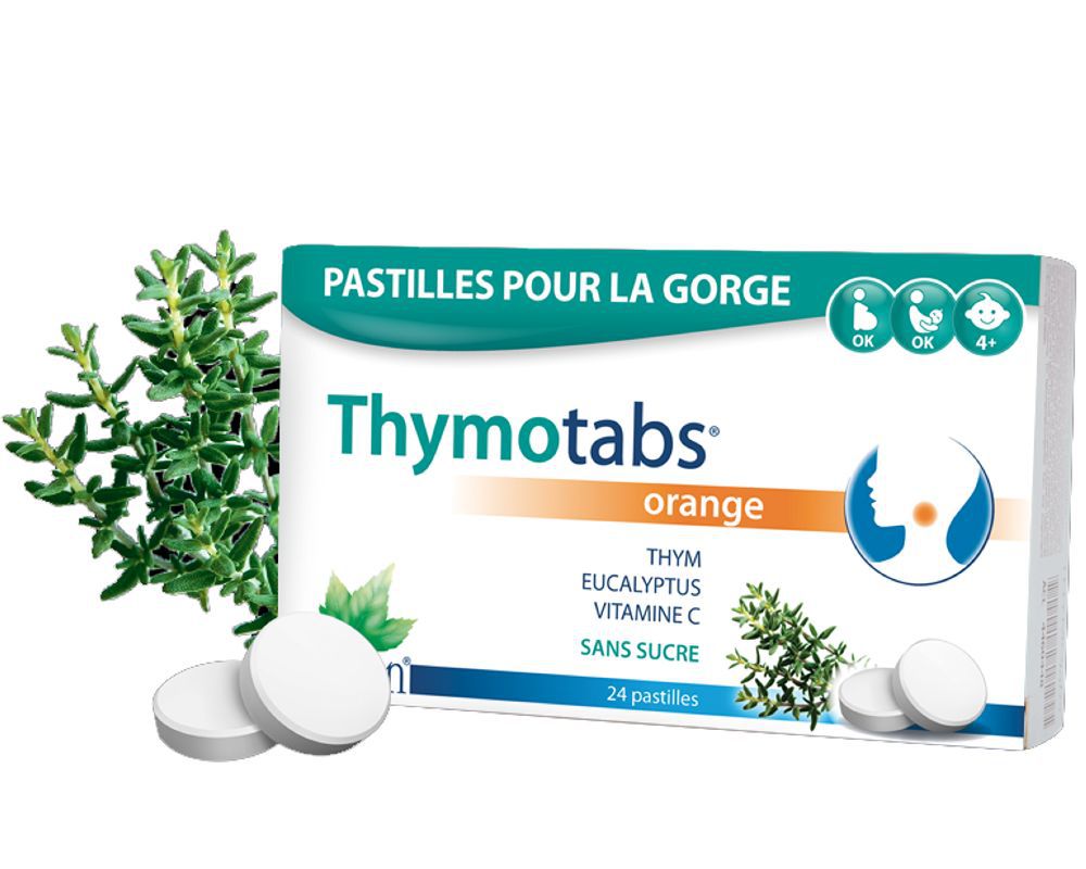 Thymotabs Orange throat (24 tablets) Tilman Laboratory