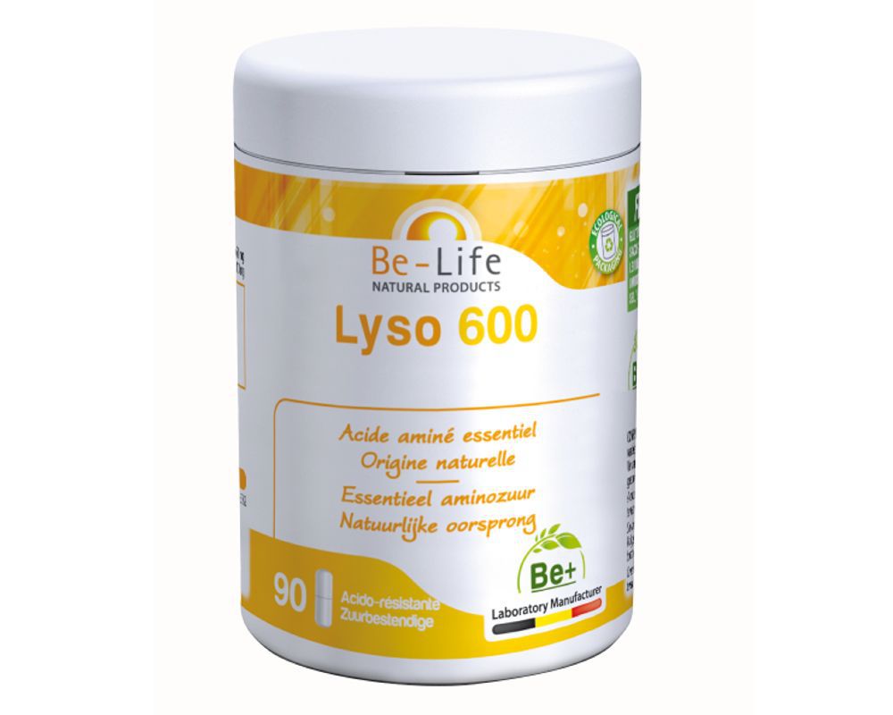 Complément alimentaire: Lyso 600 (90 gélules) - Be-Life