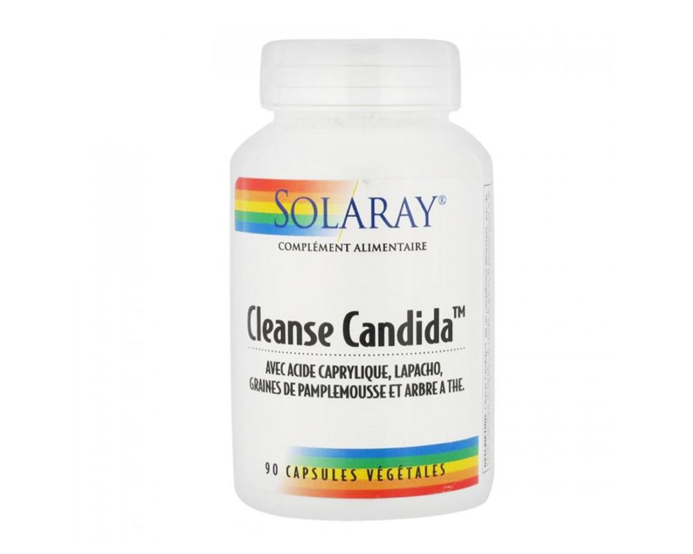 Cleanse Candida - Solaray - 90 capsules végétales