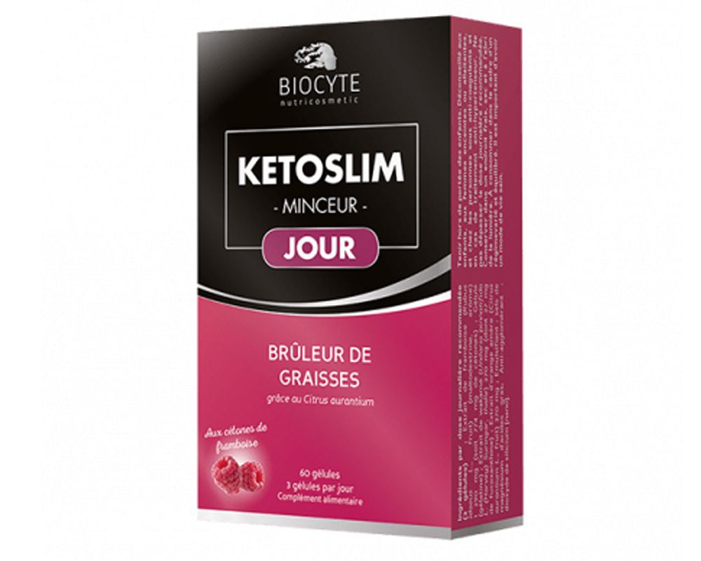 Ketoslim capsules - Fat Burner - Biocyte - 60 capsules