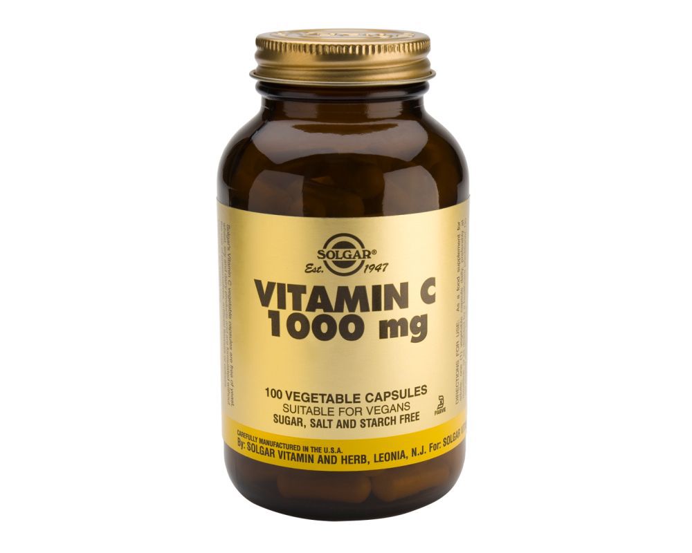 Vitamine C 1000 mg - Solgar - 100 gélules végétales