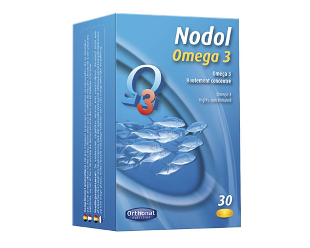 Nodol Omega 3 - EPA et DHA - Orthonat - 30 capsules