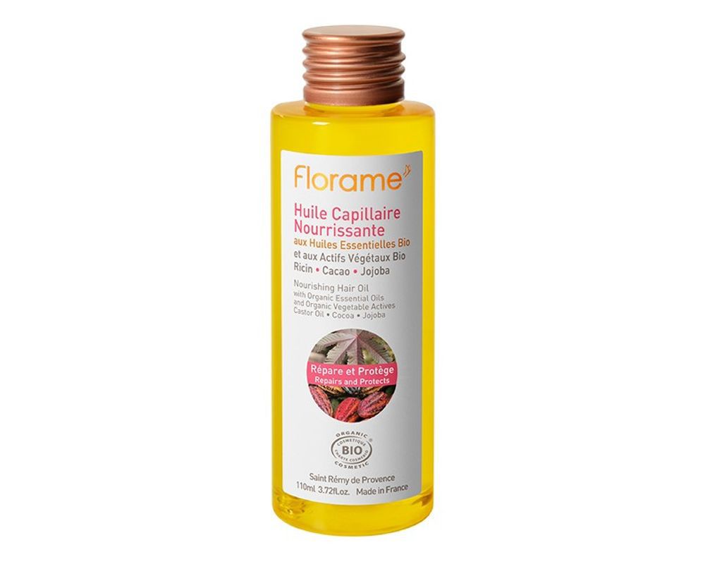 Huile capillaire nourrissante Bio - Florame - 110 ml