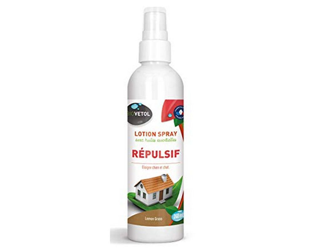 Spray répulsif chiens et chats - Biovetol - 240 ml