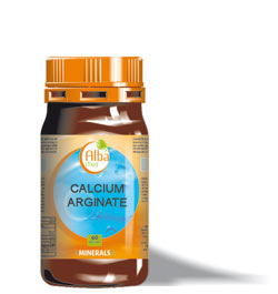 Food supplements: Calcium Arginate - 100 capsules - AlbaMed.