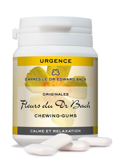 Chewing-gums "Calme et relaxation" - 60 g - Dr Bach.