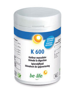 Minerals: 600 K (potassium) - 60 capsules - be-life.