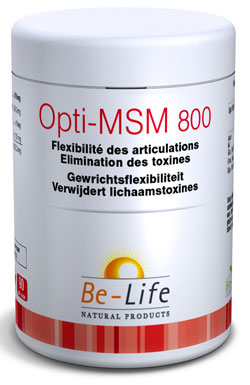 Articulations : Opti MSM - 90 gélules - be-life.