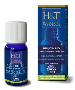 Benjoin bio - Huile essentielle - Herbes & Traditions - 10 ml