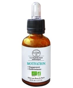 Elixir Motivation - Organic Bach Flowers - Elixirs & Co - 30 ml