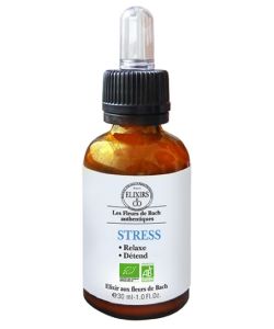 Elixir Stress - Complexe de Fleurs de Bach bio - Elixirs & Co - 30 ml