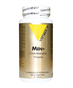 Men+ complexe pour homme - 60 comprimés Vit'All+