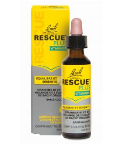 Rescue® Plus - Equilibre et sérénité - Compte-gouttes - 20 ml