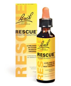 Rescue® Gouttes - Rescue Fleurs de Bach Original - 20 ml