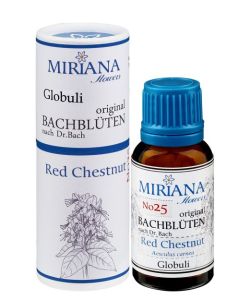 Fleur de Bach n°25: Marronnier rouge Bio (Red Chestnut) - Floracura