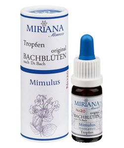 Mimulus/Mimule - Fleur de Bach n°20 - Miriana Flowers - 10 ml