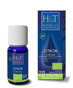 Huile essentielle: Citron bio (10ml) - Herbes & Traditions