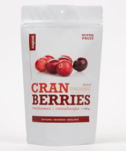 Canneberge bio (cranberries) - sachet refermable 200g - Purasana