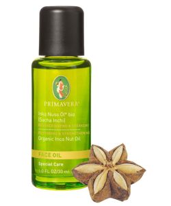 Sacha Inchi (Nuts Incas): organic face care oil (30ml) - Primavera