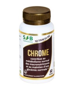 Chrome (60 gélules dosées à 300 mg) Laboratoires SFB