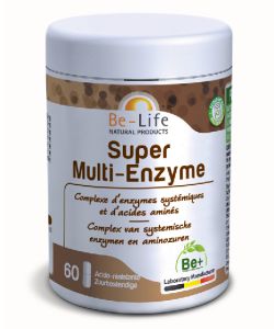 Complément alimentaire: Super Multi-Enzyme (60 gélules) - be-life.