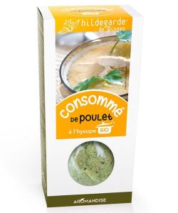 Consommé de poulet bio - soupe instantanée (170g) Hildegarde de Bingen
