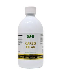 Carbo'Clean - Charbon/Zéolithe - SFB Laboratoires - 500 ml