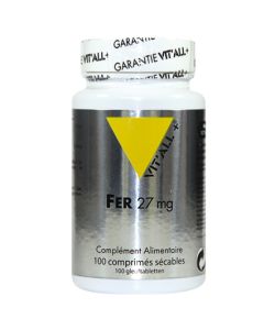 Fer - VIT'ALL+ - 100 comprimés sécables