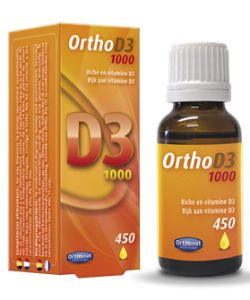 Ortho D3 1000: vitamine D (750 gouttes) - Orthonat
