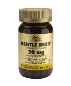 Gentle Iron (Fer doux) - Solgar - 90 gélules végétales