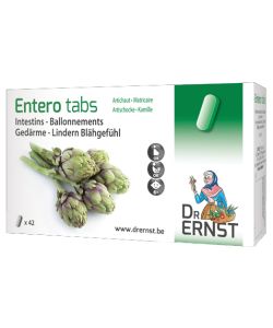 Entero Tabs - Anti-bloating - Dr. Ernst - 42 tablets