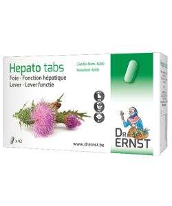 Hepato Tabs - Drainage hépatique - Dr. Ernst - 42 comprimés