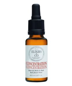 Elixir Concentration - Complexe Fleurs de Bach - Elixirs & Co - 20 ml